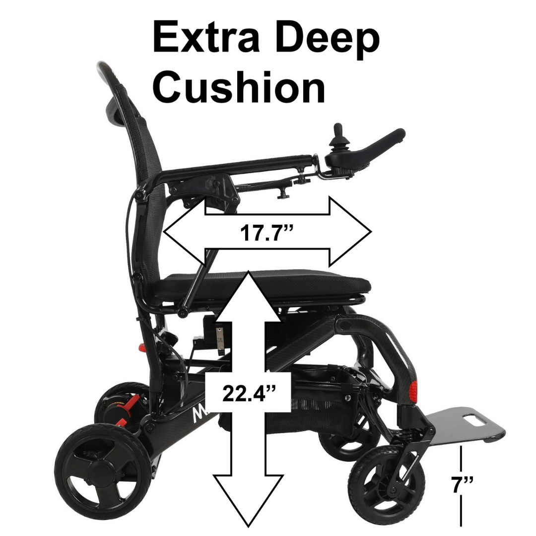 Matrix Ultra 2 2025 Model Carbon Fiber Folding Electric Wheelchair ...